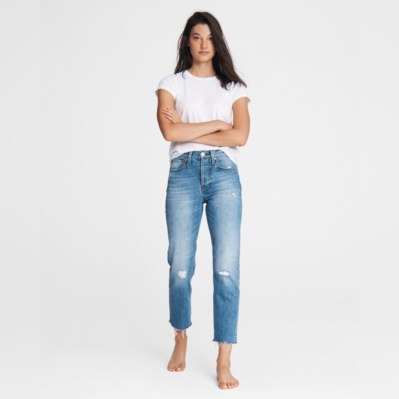 rag & bone | Jeans | Rag Bone Maya High Rise Slim Aquarius Size 26 ...